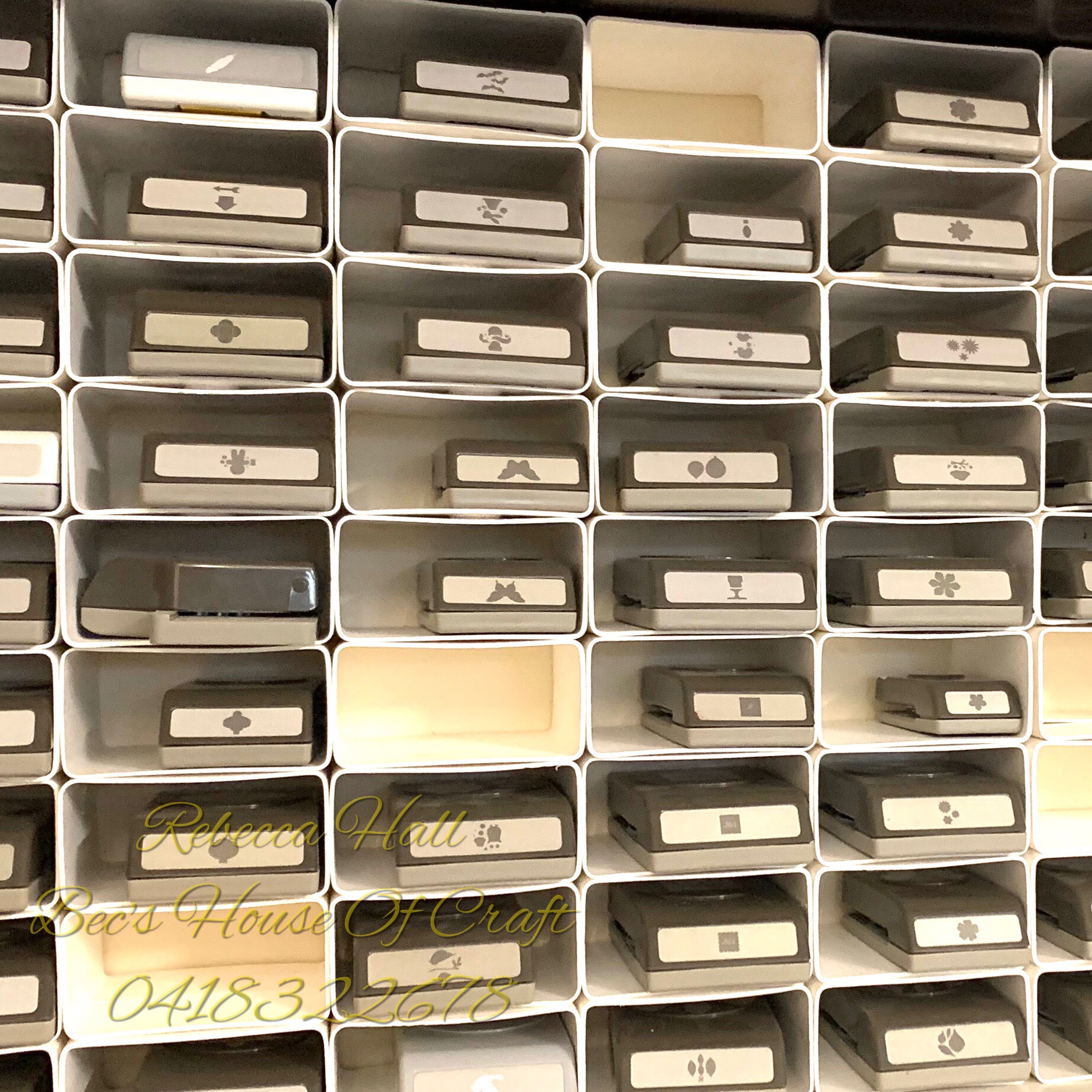 Punch hoarder…. Here’s a Storage tip… – Bec's House Of Craft